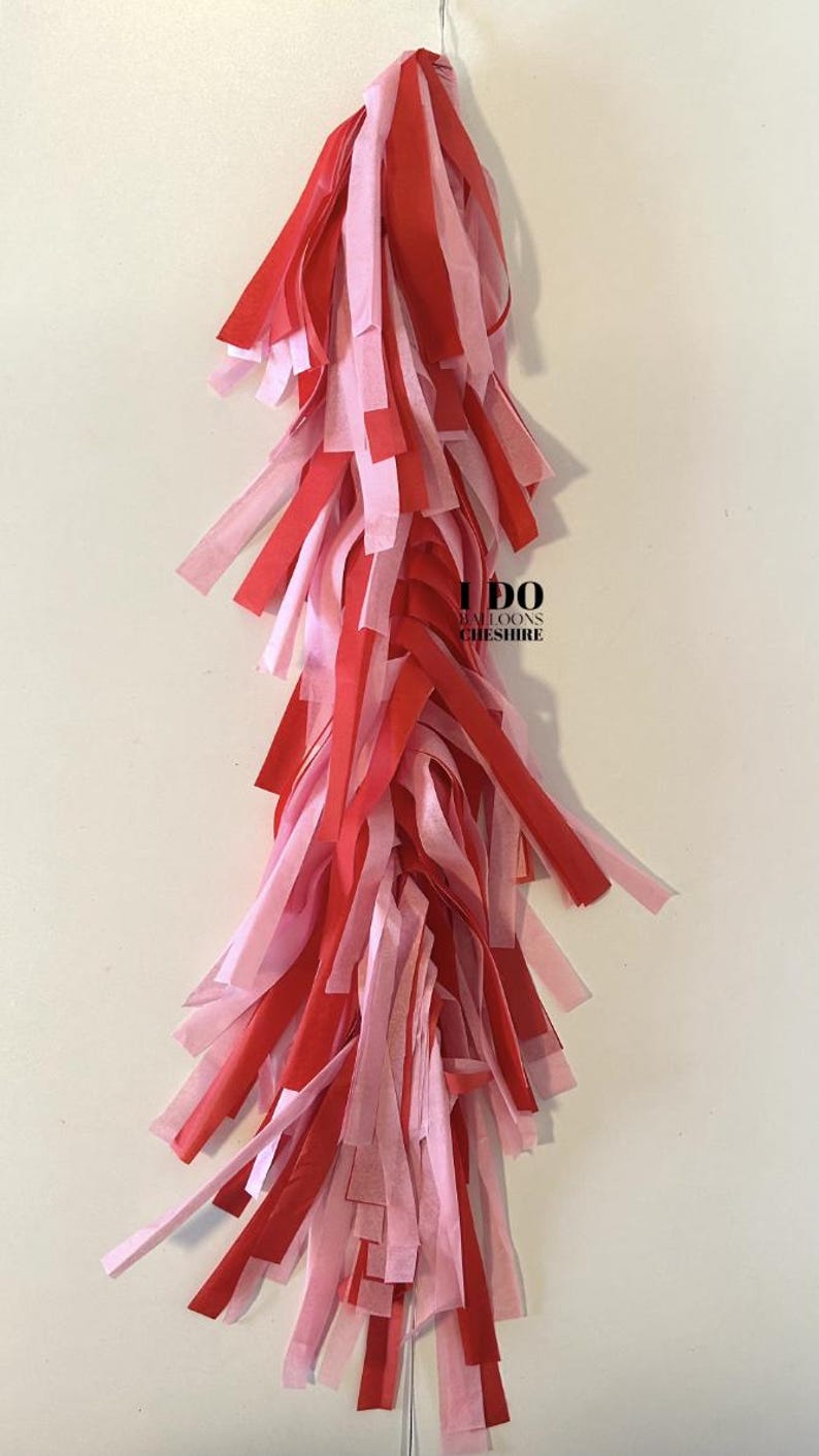 Balloon Tassel – Luxury Tissue Paper Tassel Tail for Helium Balloons - Etsy