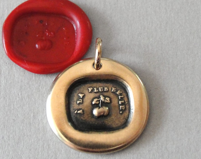 Wax Seal Charm Eris & Golden Apple Antique Wax Seal Jewelry Chaos ...