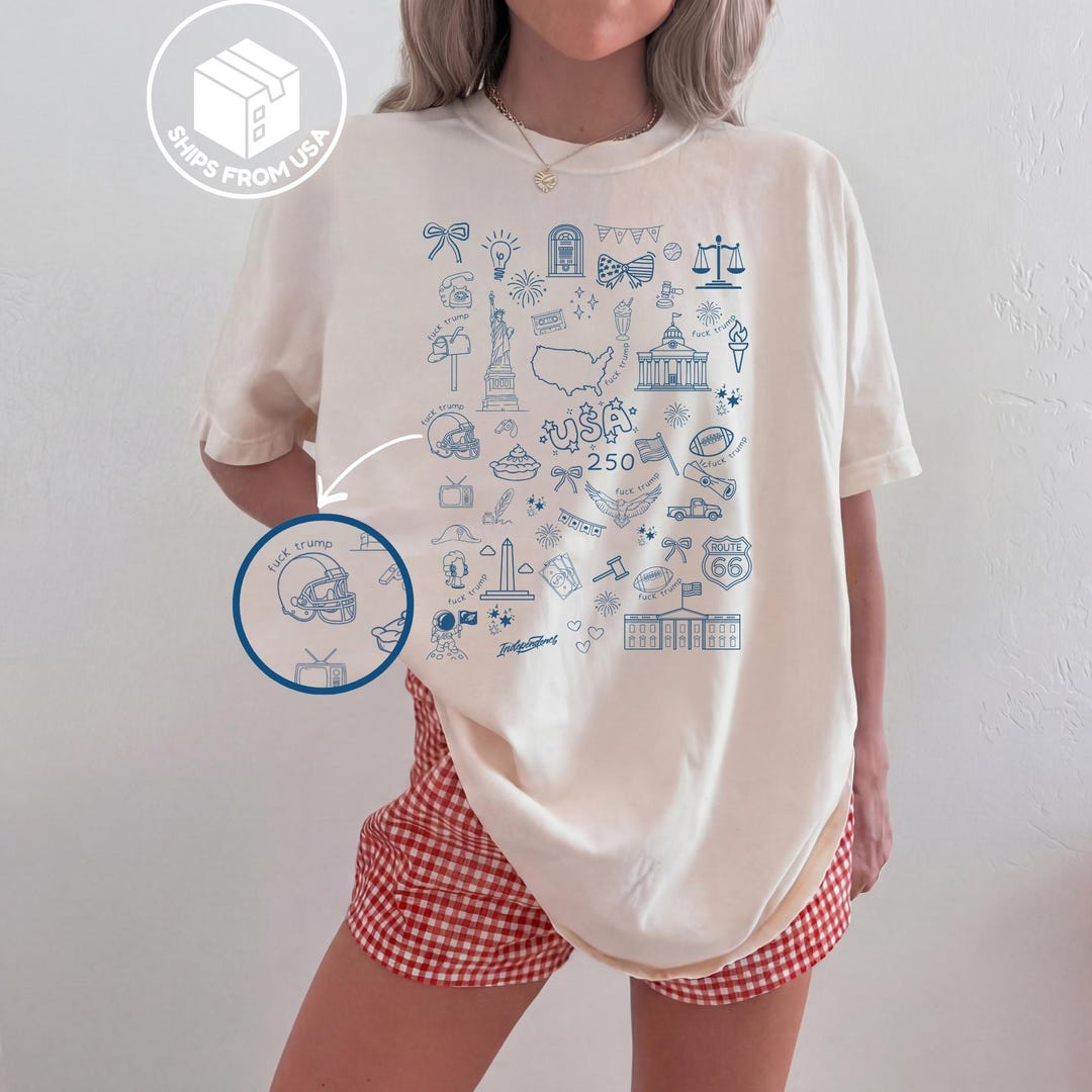 Subtle FDT USA 250th Anniversary Comfort Colors Shirt ...