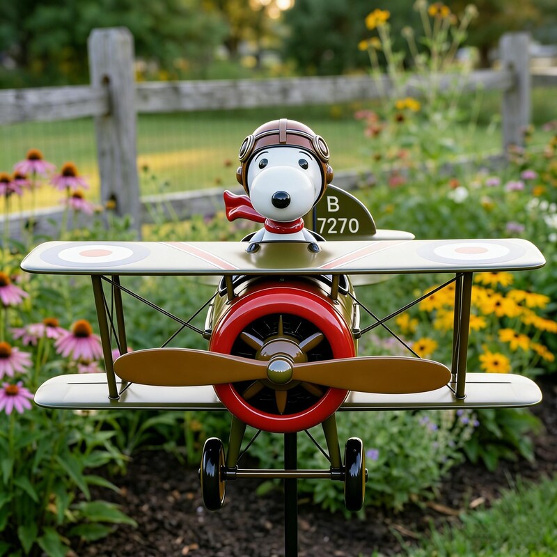 Snoopy Garden Windmill - Etsy