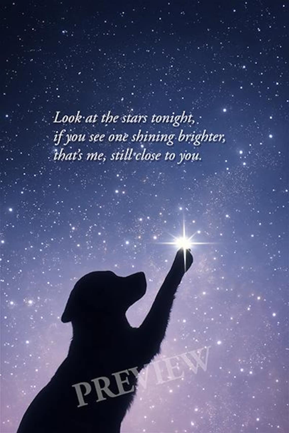 Printable Pet Loss Sympathy Cards, Set of 5 Dog Memorial Cards, Instant ...