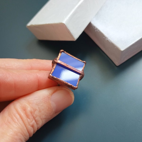 Stained Glass Ring - Etsy