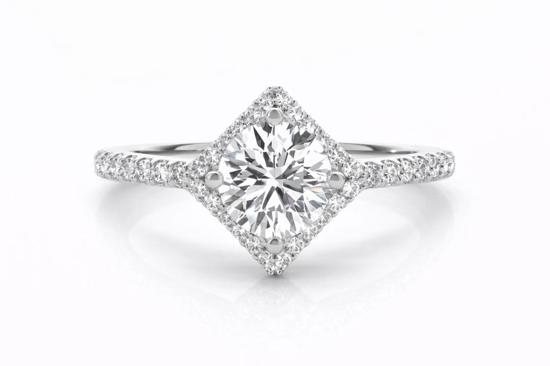 Old-world Antique Style Diamond Ring by Luxe Karat - Etsy