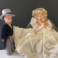 Vintage Bride Doll - Etsy