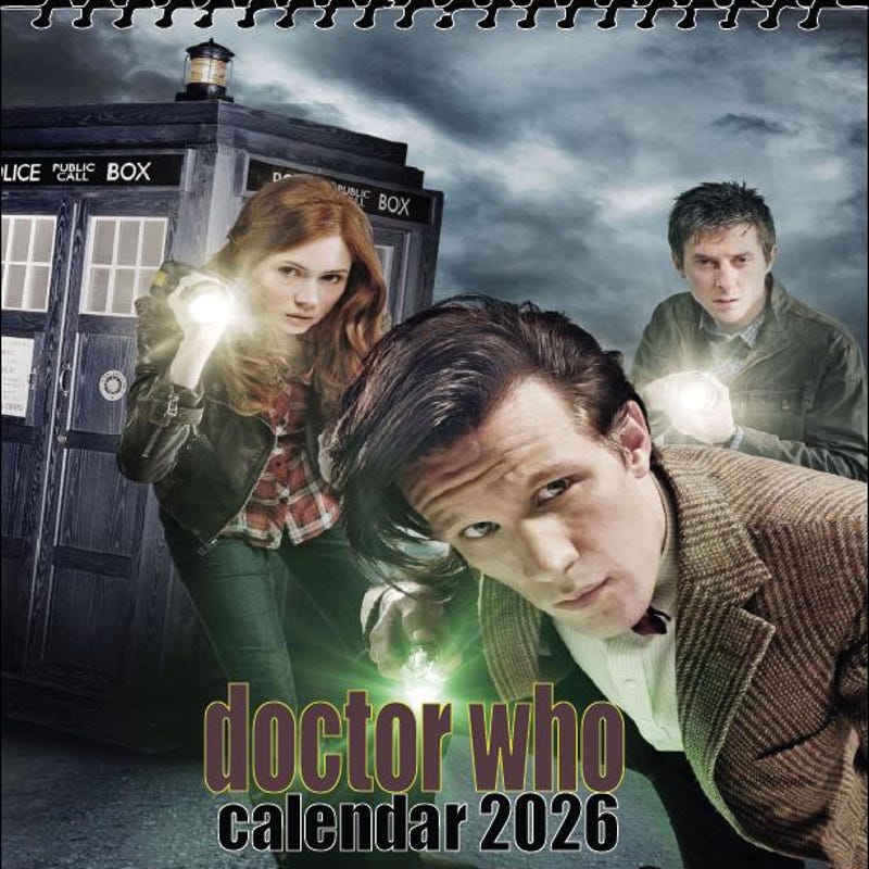 Doctor Who Calendars 2026 - Etsy