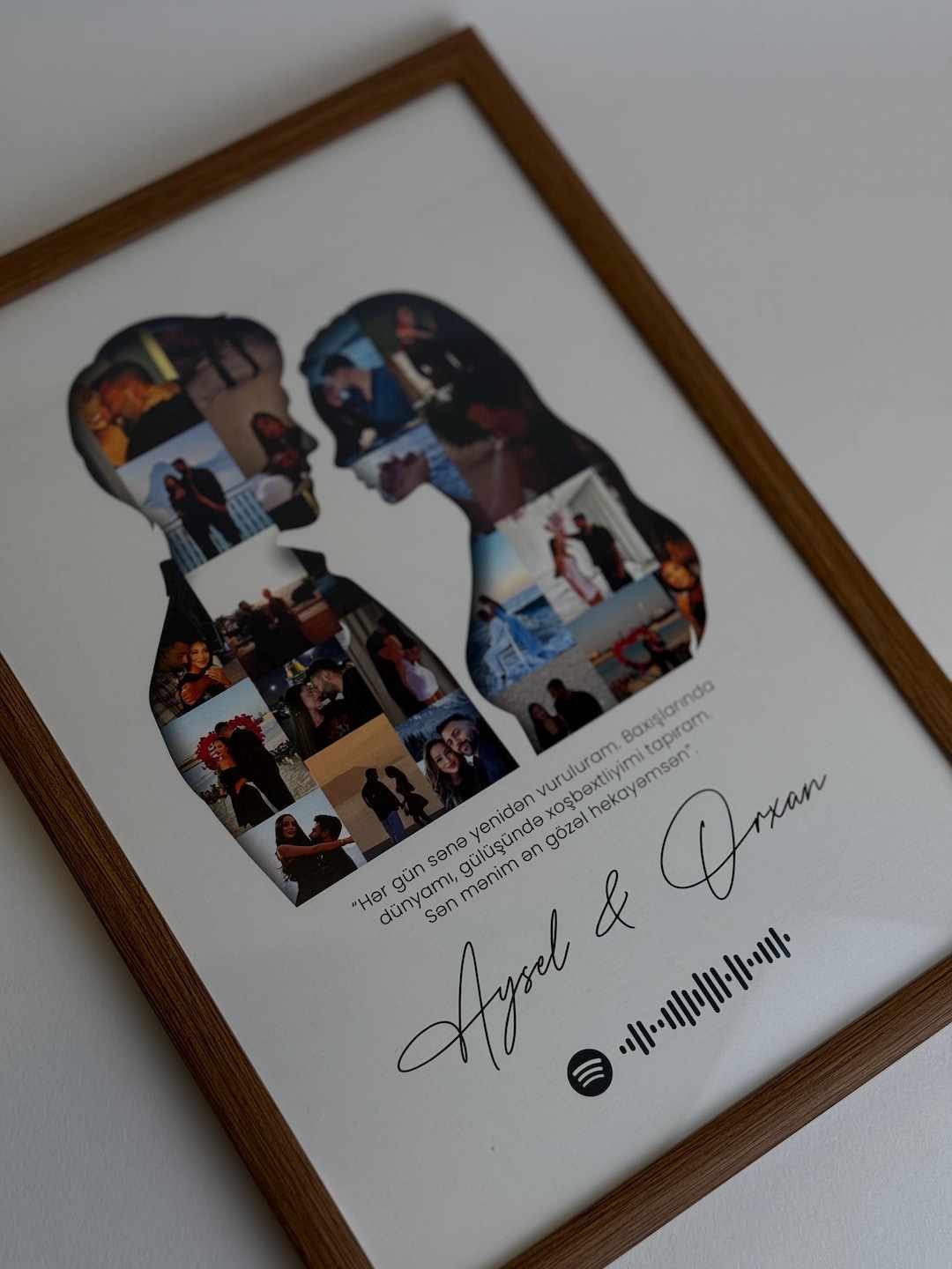 Personalized 2025 Collage Print • Custom Couple Wall Art With Your ...