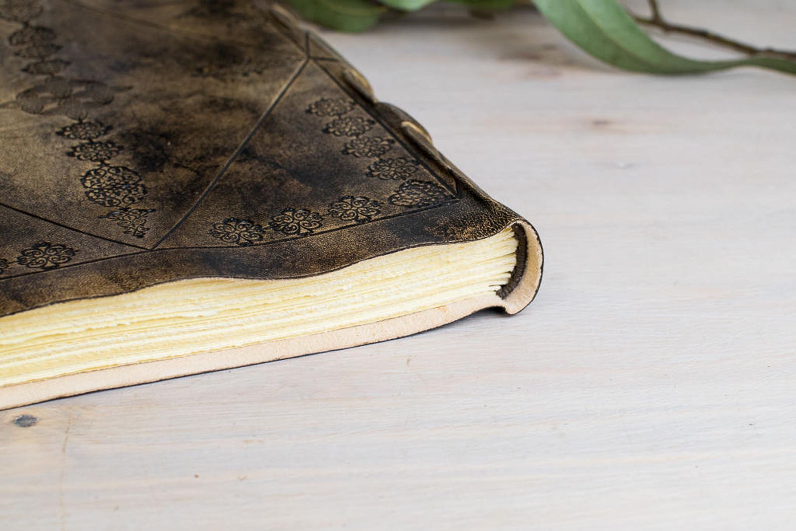 Leather Notebook B4 Personalised A4 Journal Large Wedding - Etsy