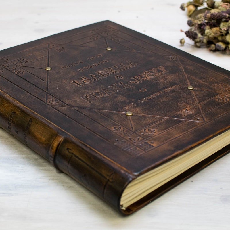 Vintage Guest Book - Etsy