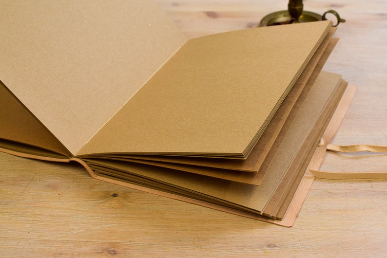 Wedding Scrapbook Album Embossed Photo Album Boho Wedding | Etsy