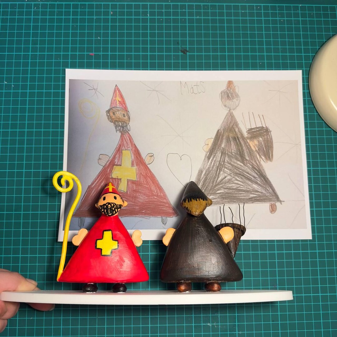 Child's Drawing Transformed Into Sculpture | Personalised Art Keepsake ...