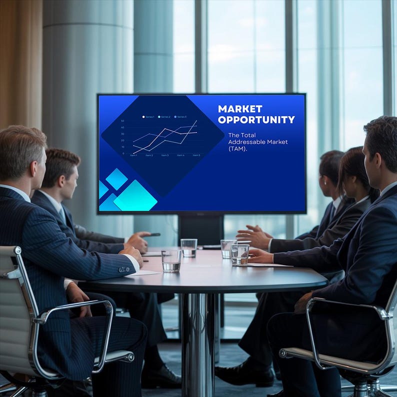 Real Estate Canva Presentation Template | Modern Pitch Deck (digital ...