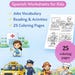 Las Profesiones – Spanish Worksheets for Kids | Jobs Vocabulary ...