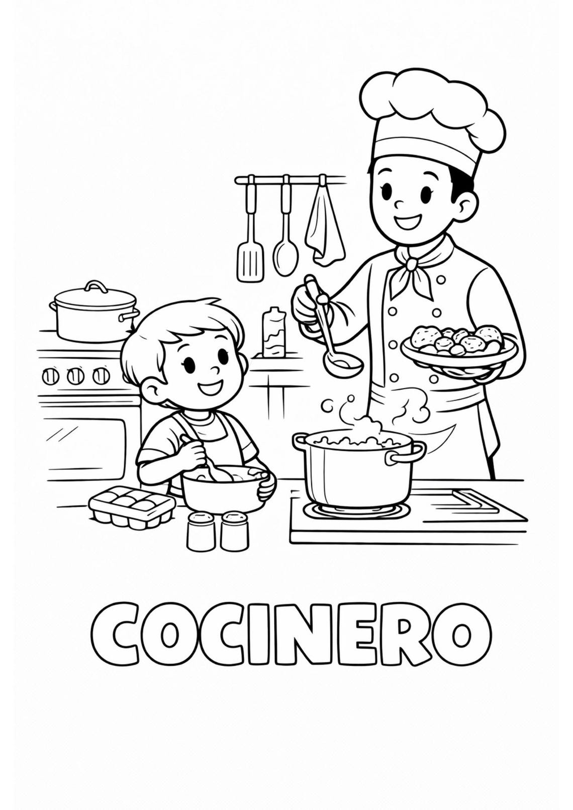 Las Profesiones – Spanish Worksheets for Kids | Jobs Vocabulary ...