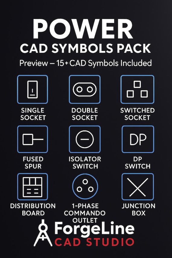 Electrical Outlet Symbol Cad