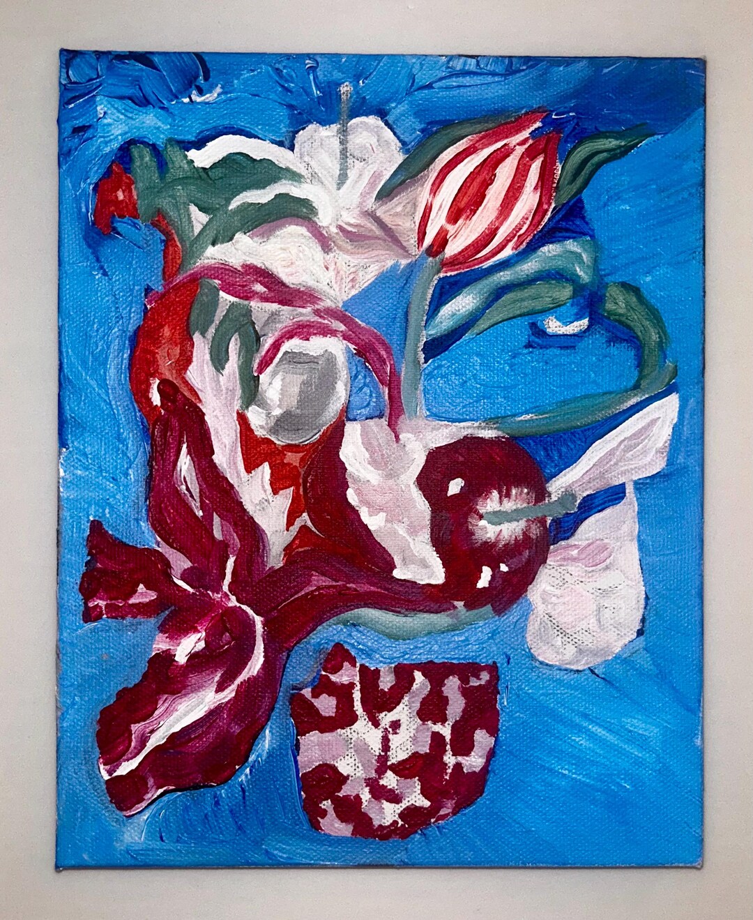 L Skelton 1of1 Original Painting Untitled - Etsy