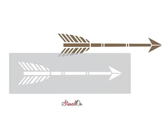 Arrow stencil | Etsy