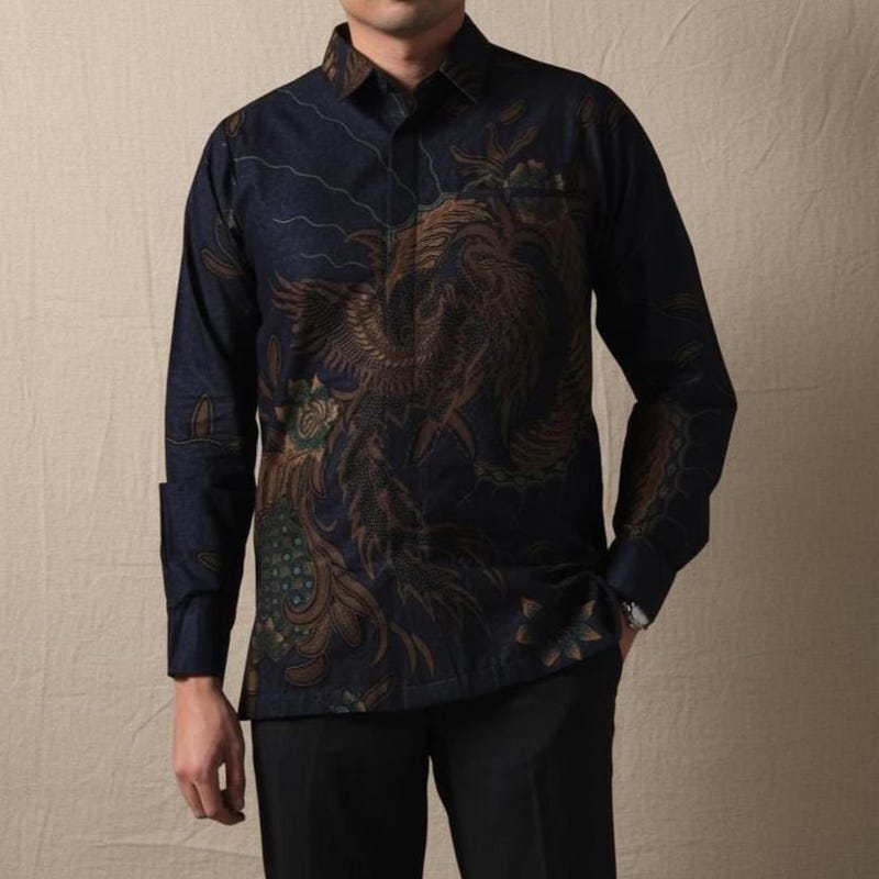 Indonesian Formal Batik - Etsy