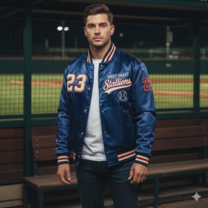 Baseball Varsity Jacket – Classic Letterman Bomber | Unisex American ...