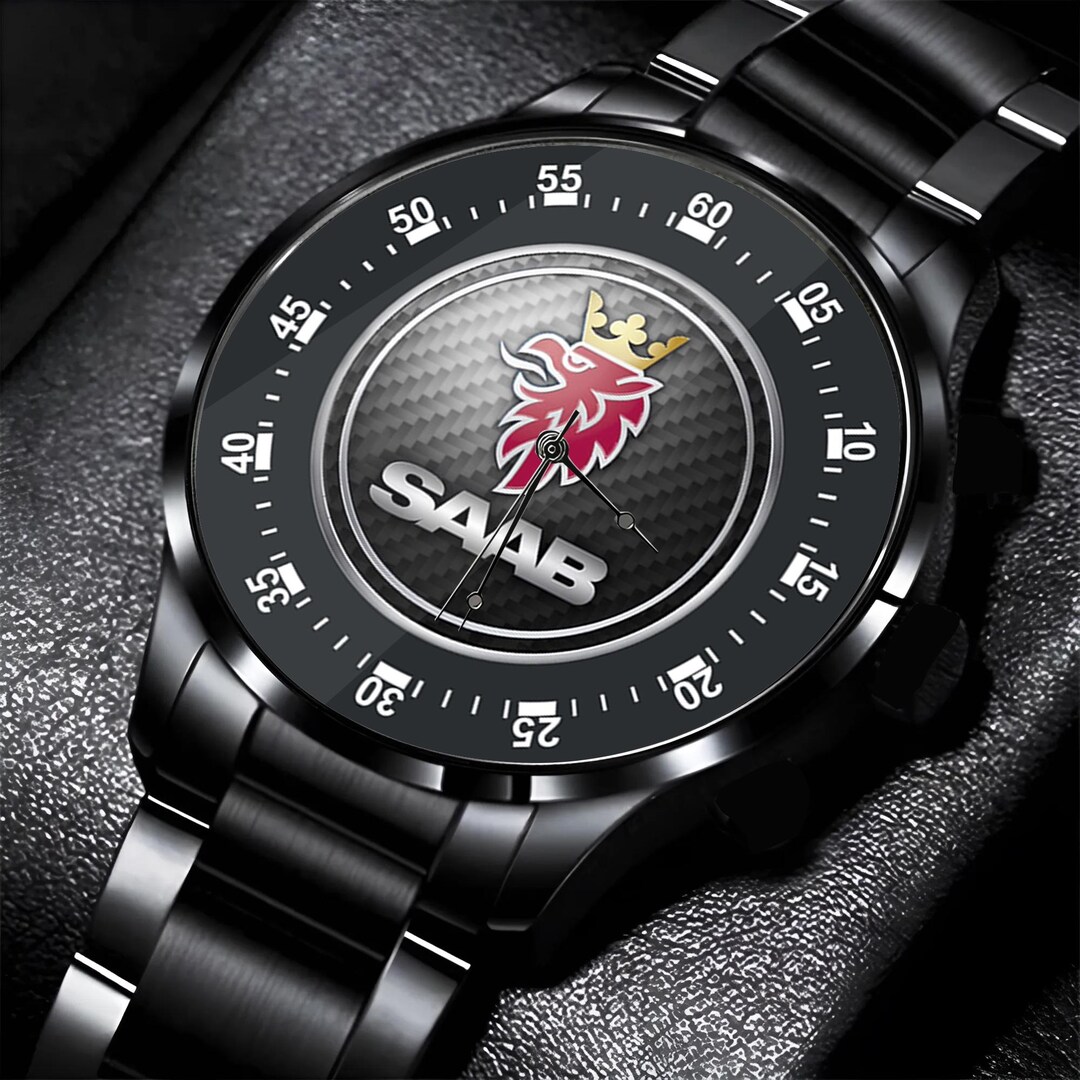 Saab Scania AAB Car Racing Watch, Automotive Timepiece - Gift ...