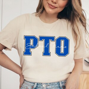 PTO Crew Shirt, Custom Parent Teacher Organization Tshirts, PTO Board ...