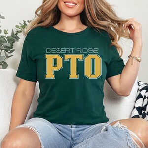 PTO Crew Shirt, Custom Parent Teacher Organization Tshirts, PTA Board ...
