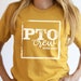 PTO Crew Shirt, Custom Parent Teacher Organization Tshirts, PTO Board ...