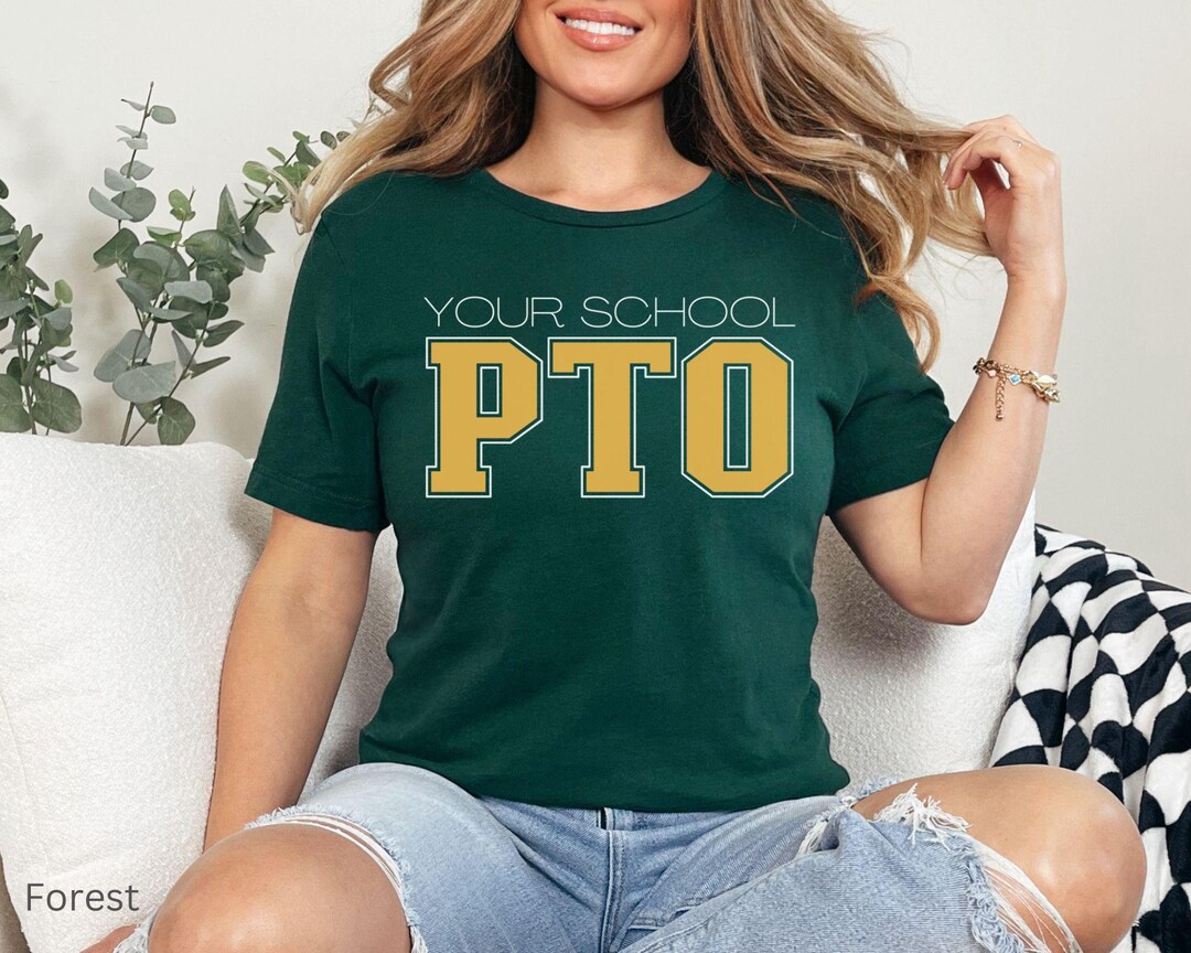 PTO Crew Shirt, Custom Parent Teacher Organization Tshirts, PTA Board ...