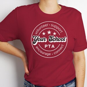 PTO Crew Shirt, Custom Parent Teacher Organization Tshirts, PTO Board ...