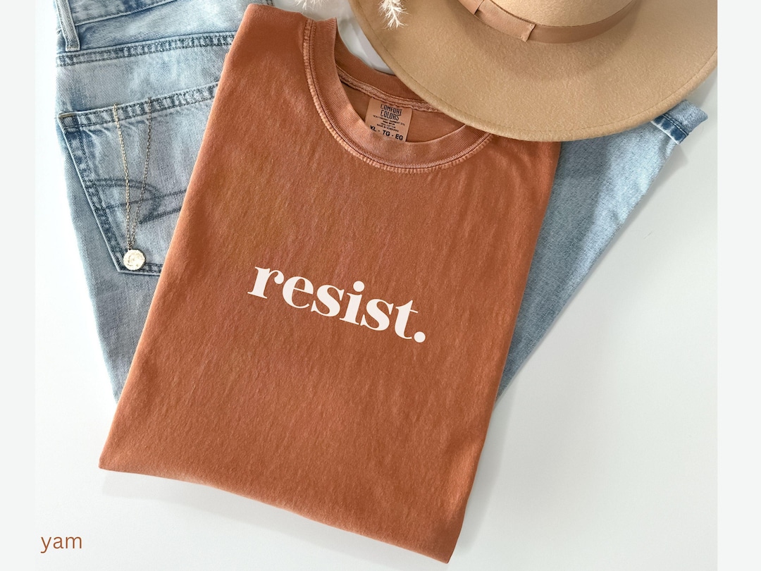 Resist Shirt Political Resistance Unisex Tee, Activist Protest Shirt ...