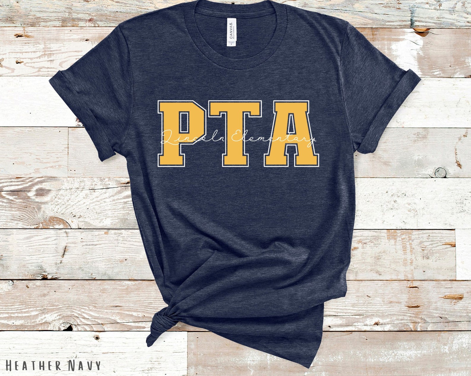 PTO Crew Shirt, Custom Parent Teacher Organization Tshirts, PTO Board ...