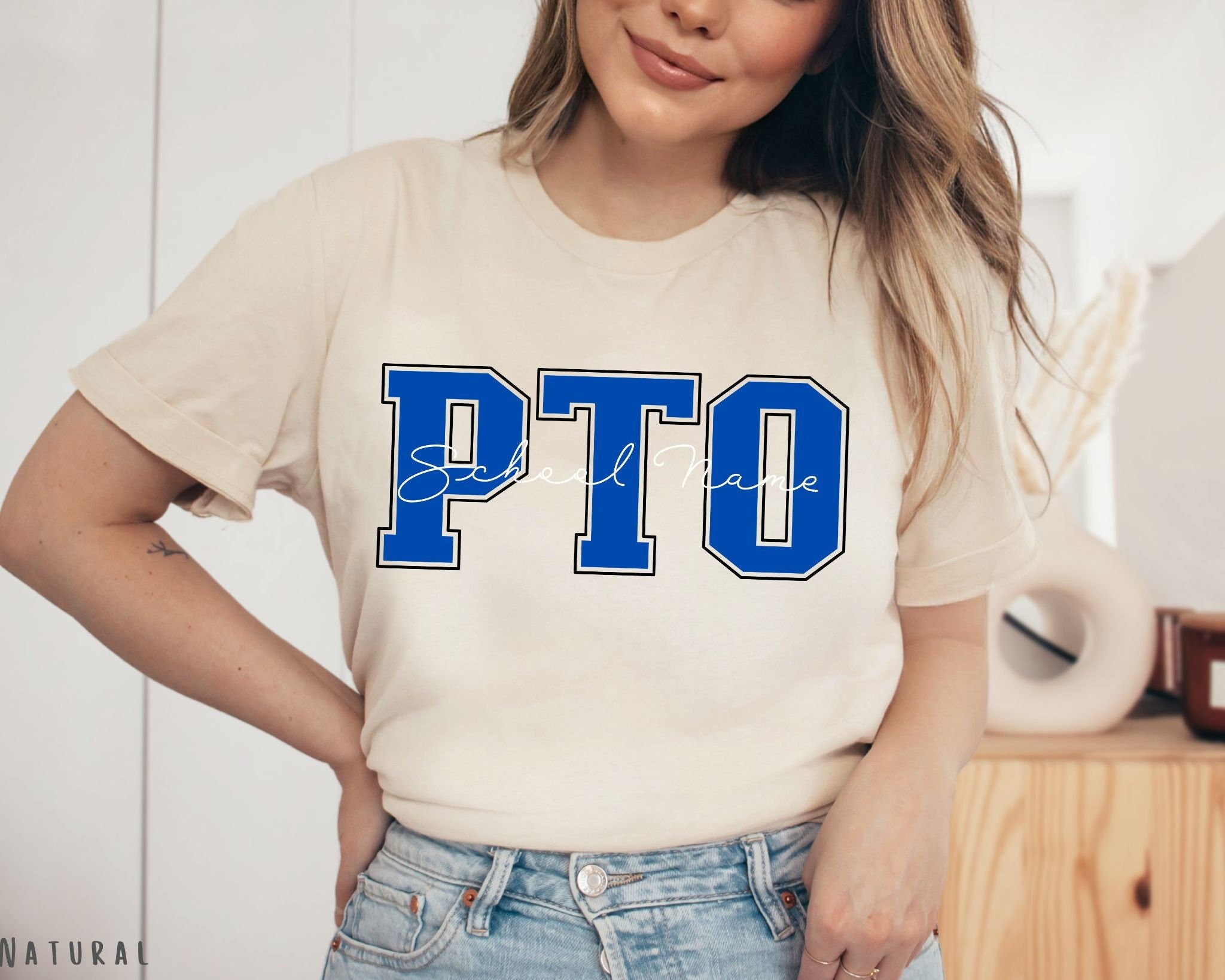 PTO Crew Shirt, Custom Parent Teacher Organization Tshirts, PTO Board ...