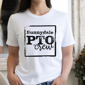 Custom PTO Shirt, PTA Squad Parent Teacher Organization Tshirts, Pta ...