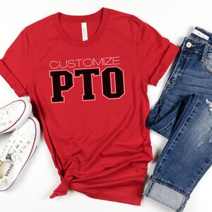 PTO Crew Shirt, Custom Parent Teacher Organization Tshirts, PTA Board ...