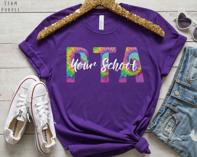 PTA Crew Shirt, Custom Parent Teacher Organization Tshirts, PTA Board ...