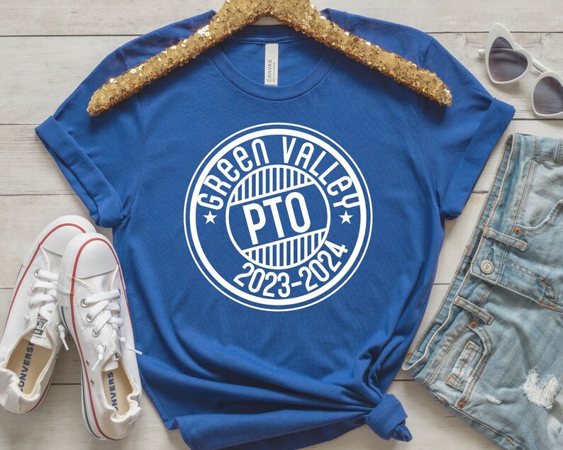PTO Crew Shirt, Custom Parent Teacher Organization Tshirts, PTO Board ...
