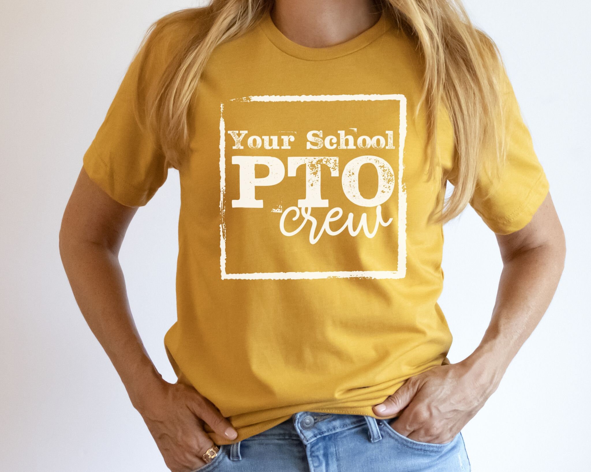 Custom PTO Shirt, PTA Squad Parent Teacher Organization Tshirts, Pta ...