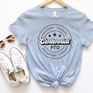 PTO Crew Shirt, Custom Parent Teacher Organization Tshirts, PTO Board ...