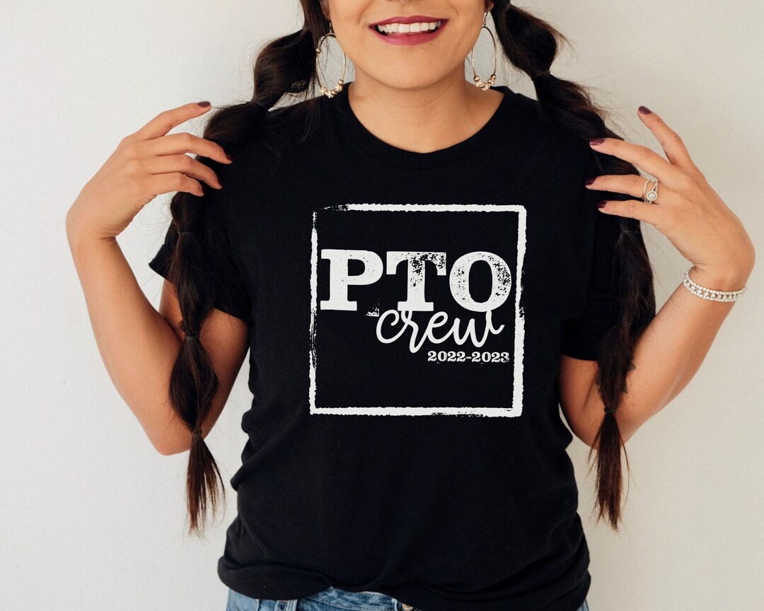 PTO Crew Shirt, Custom Parent Teacher Organization Tshirts, PTO Board ...