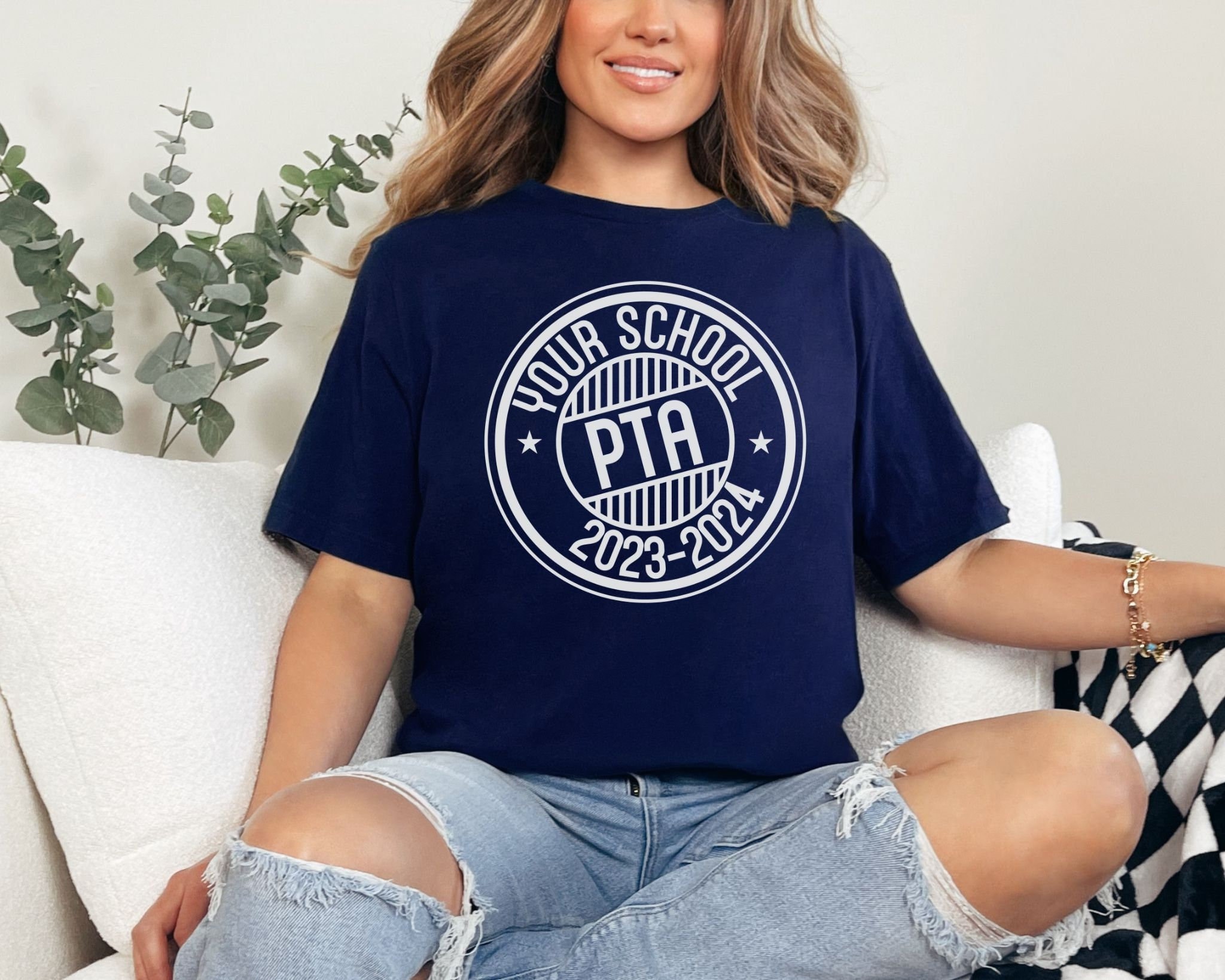 PTO Crew Shirt, Custom Parent Teacher Organization Tshirts, PTO Board ...