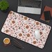 Halloween Desk Mat, Cute Ghost Desk Matt, Desk Matt, Mouse Pad XL ...