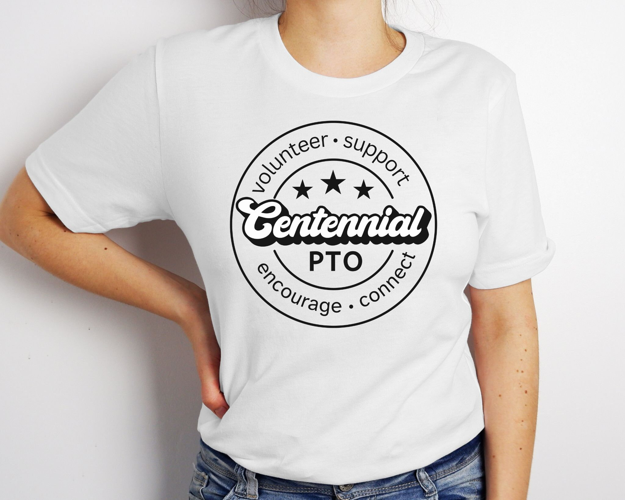 PTO Crew Shirt, Custom Parent Teacher Organization Tshirts, PTO Board ...