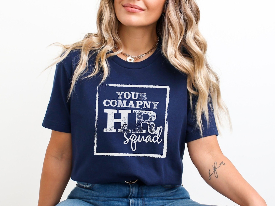 HR Squad Shirt, Personalized Human Resources T-shirt, Hr Shirt, HR Gift ...