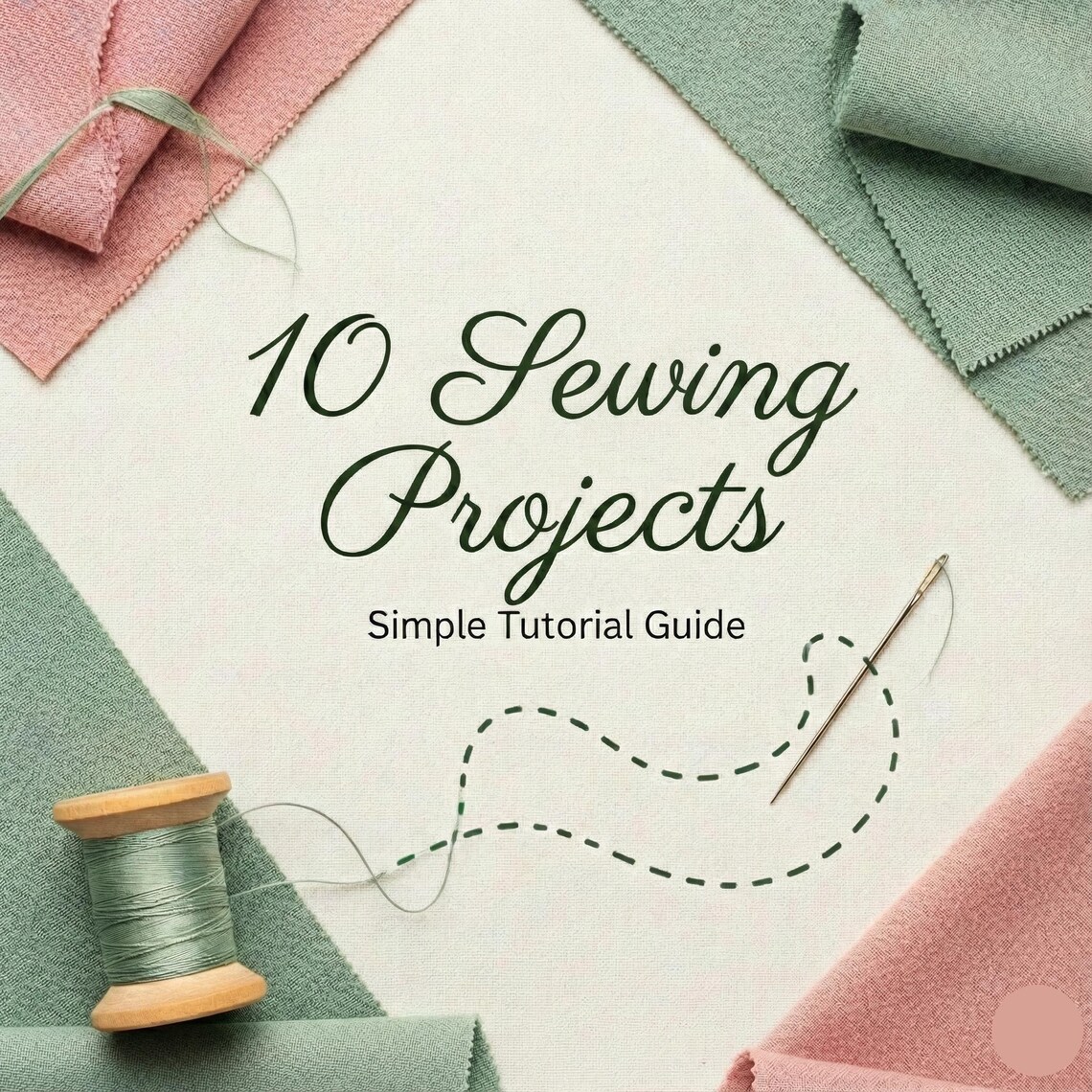 Easy 10 Sewing Projects | Sewing Pattern & Stitches | PDF Download ...