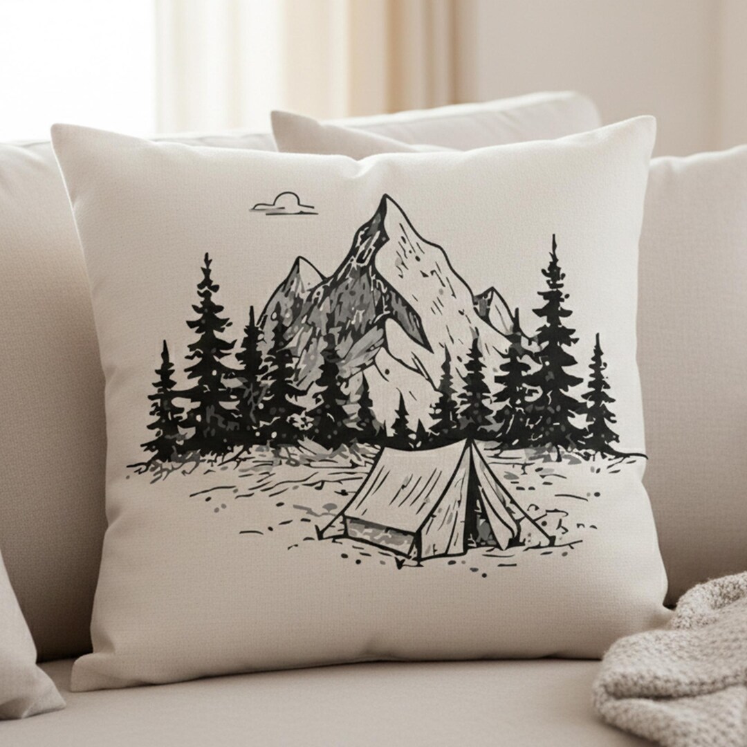 MOUNTAIN SVG | Adventure Mountain Landscape Clipart for T-shirts, Mugs ...