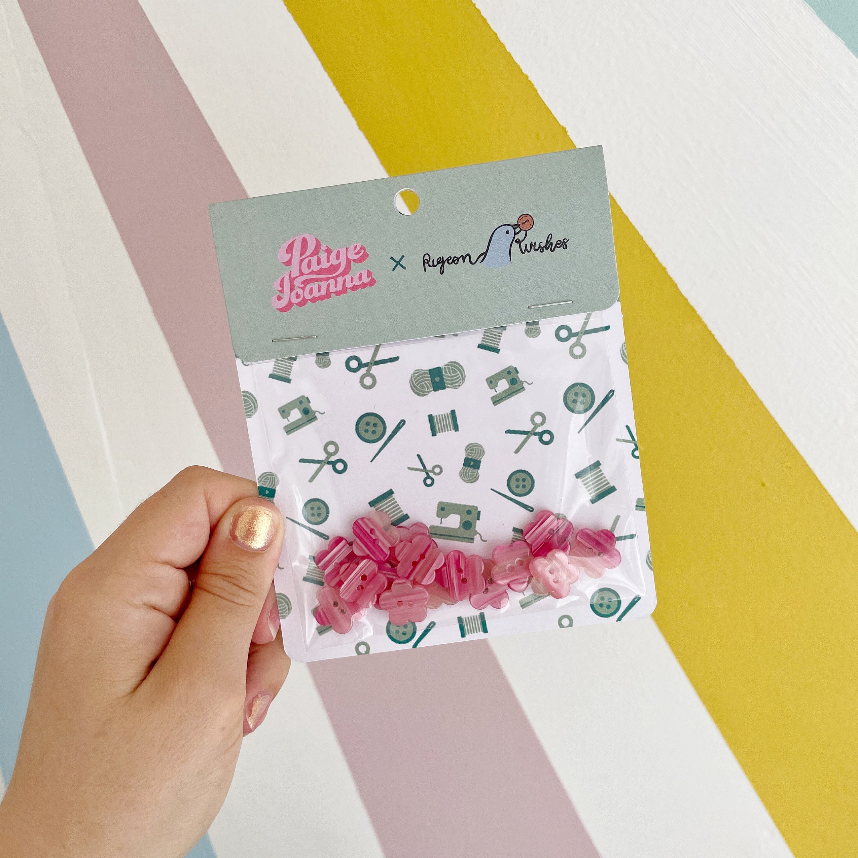 X15 Original Paige Joanna X Pigeon Wishes Blossom Flower 15mm - Etsy UK