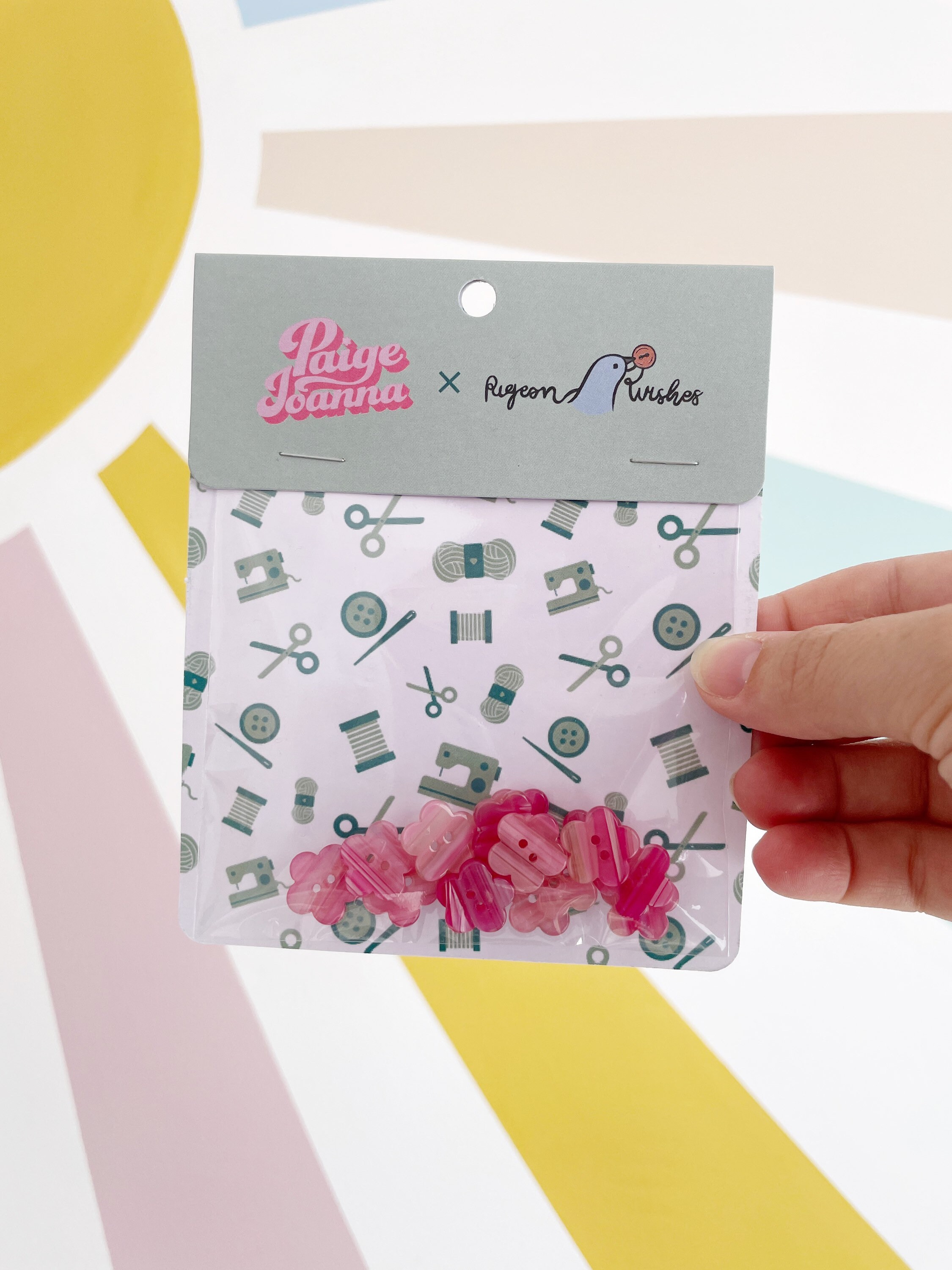 X15 Original Paige Joanna X Pigeon Wishes Blossom Flower 15mm | Etsy UK