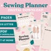 Printable PDF Sewing Pattern Envelope Organiser DOWNLOAD FILES - Etsy
