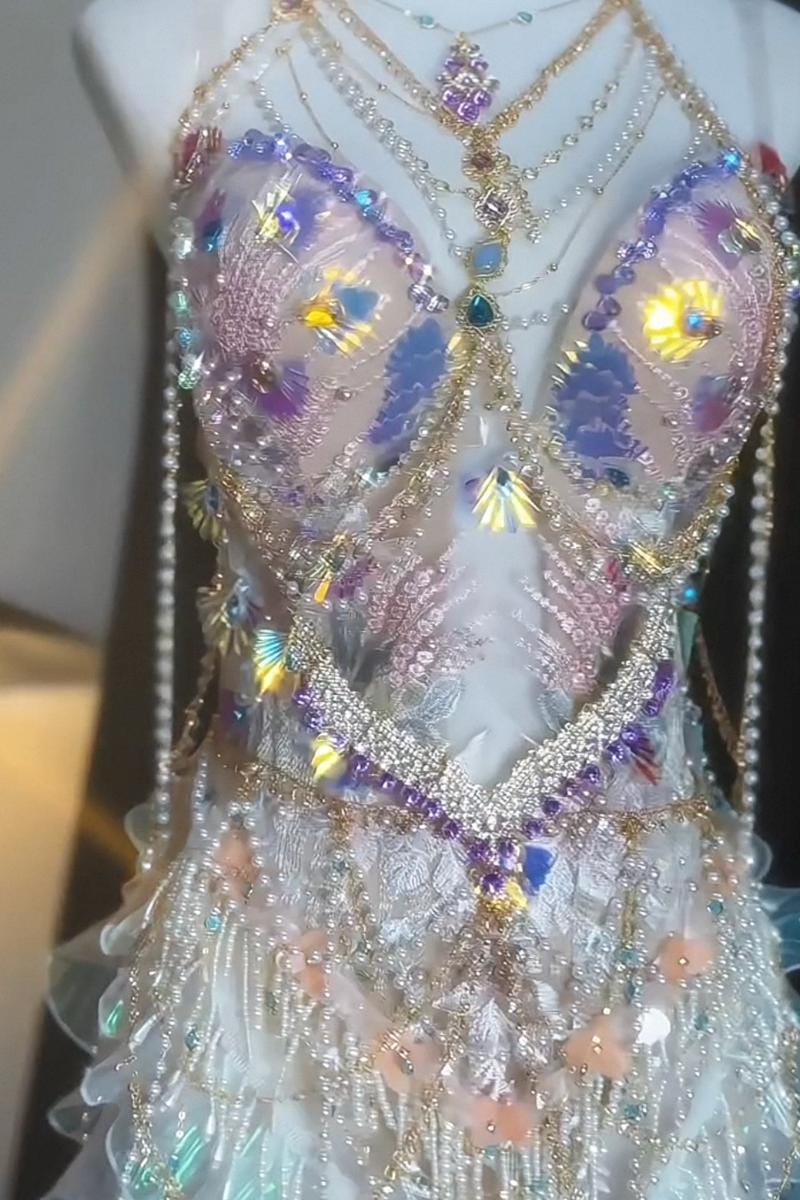 Sequin Mermaid Bodysuit, Handmade Halloween Costume - Etsy