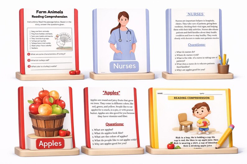 Reading Comprehension Worksheets for Kids | Early Reading ...