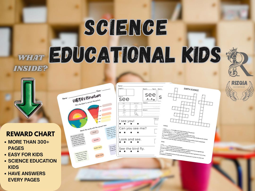 Science Educational Activities for Kids | Preschool Learning Worksheets ...